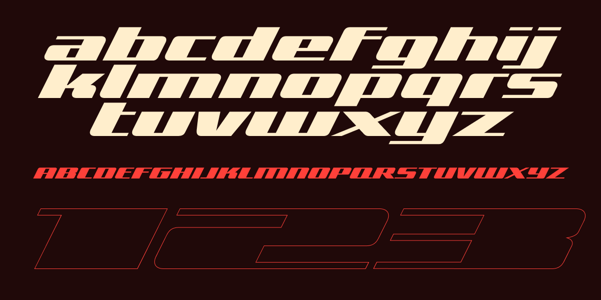 Zoom – a fast font by MDS
